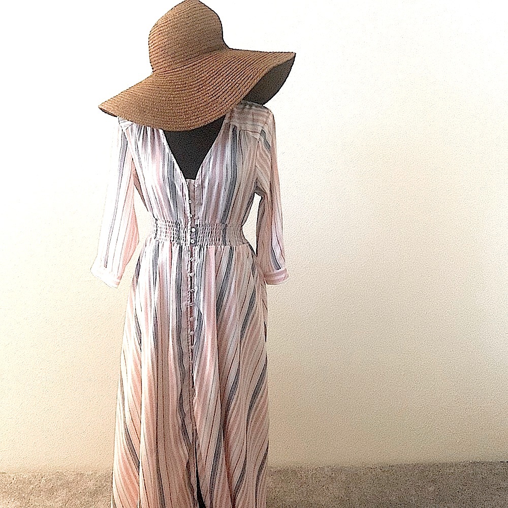 Mulitcolor Gone With The Wind Fabulous Maxi Dress - Gem